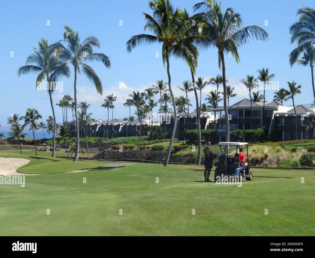 Big Island Hawaii Famous Golf Course Holes Stock Photo - Alamy