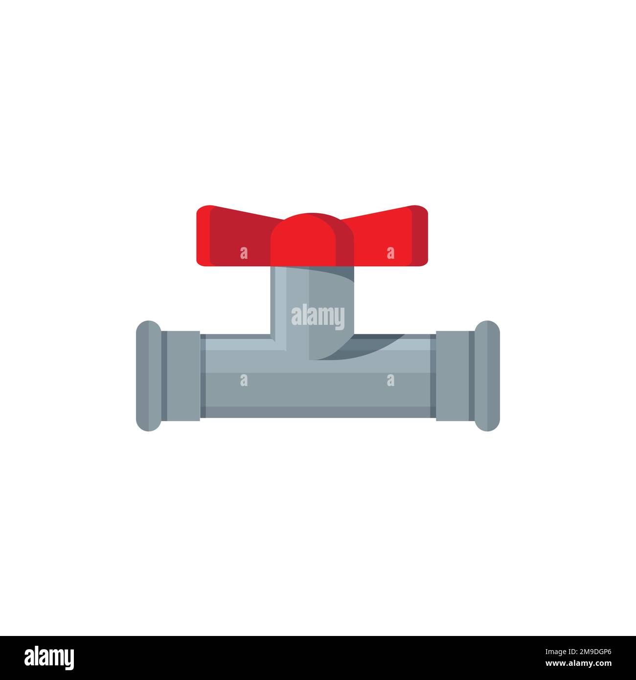 Vector details ware pipes system in flat style. Collection of water ...