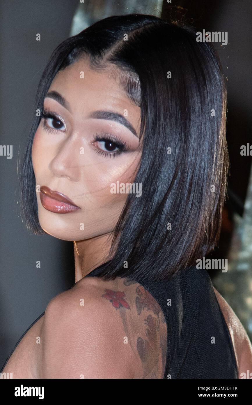 Coi Leray attending the Saint Laurent Menswear Fall-Winter 2023-2024 ...