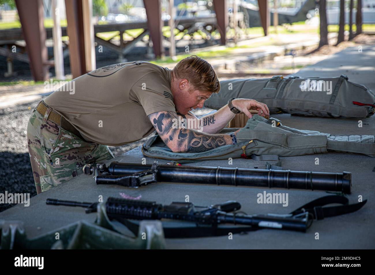 Sgt. First Class David Schlapak with 2nd Battalion Combat Team, 82nd ...
