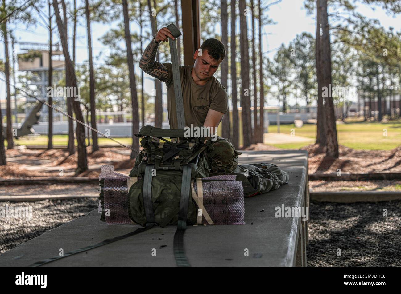 Staff Sgt. Micheal Marchese with 3rd Battalion Combat Team, 82nd ...