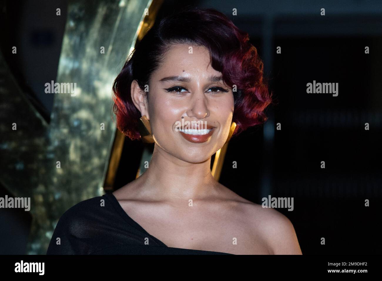 Raye attending the Saint Laurent Menswear Fall-Winter 2023-2024 show as ...