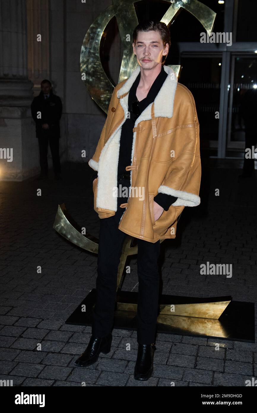 Jacob Lofland attending the Saint Laurent Menswear Fall-Winter 2023 ...