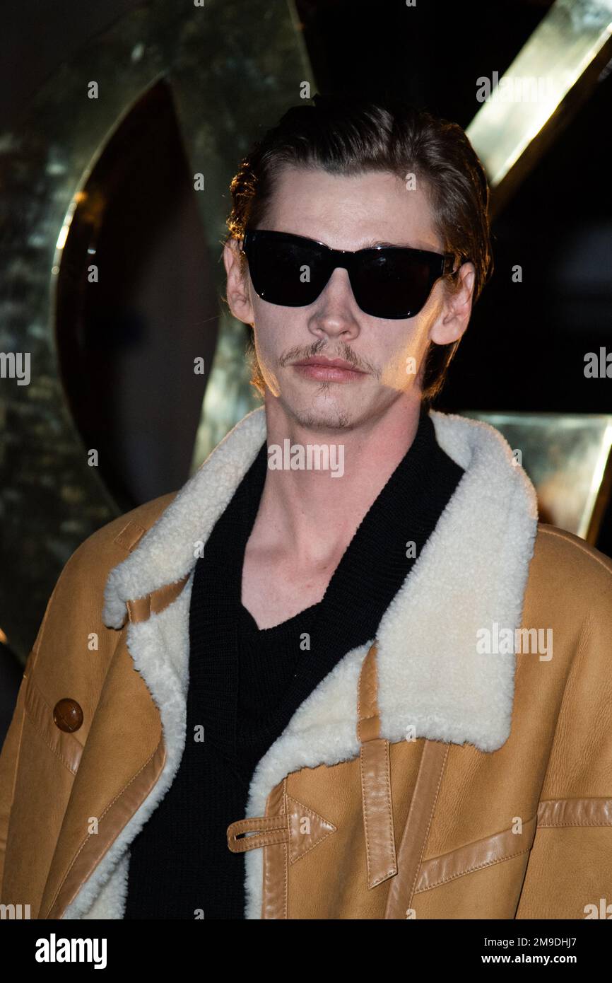 Jacob Lofland attending the Saint Laurent Menswear Fall-Winter 2023 ...