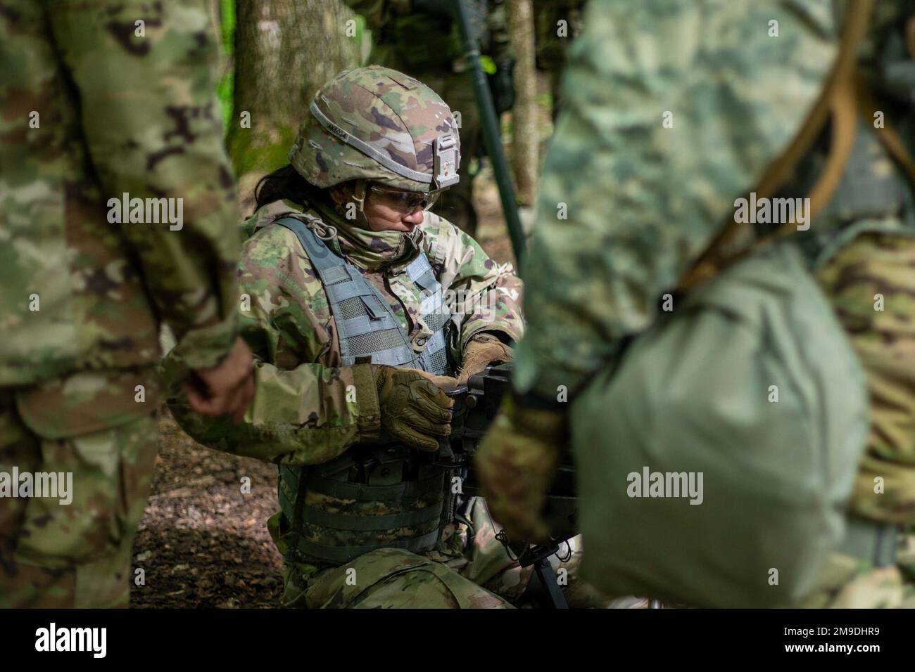 Pfc. Ashima Karki, assigned to 548th Division Sustainment Support ...