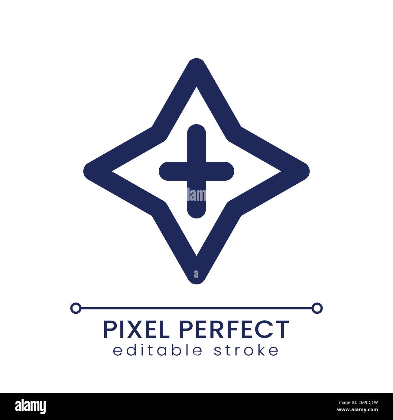 Blink transition pixel perfect linear ui icon Stock Vector Image & Art - Alamy