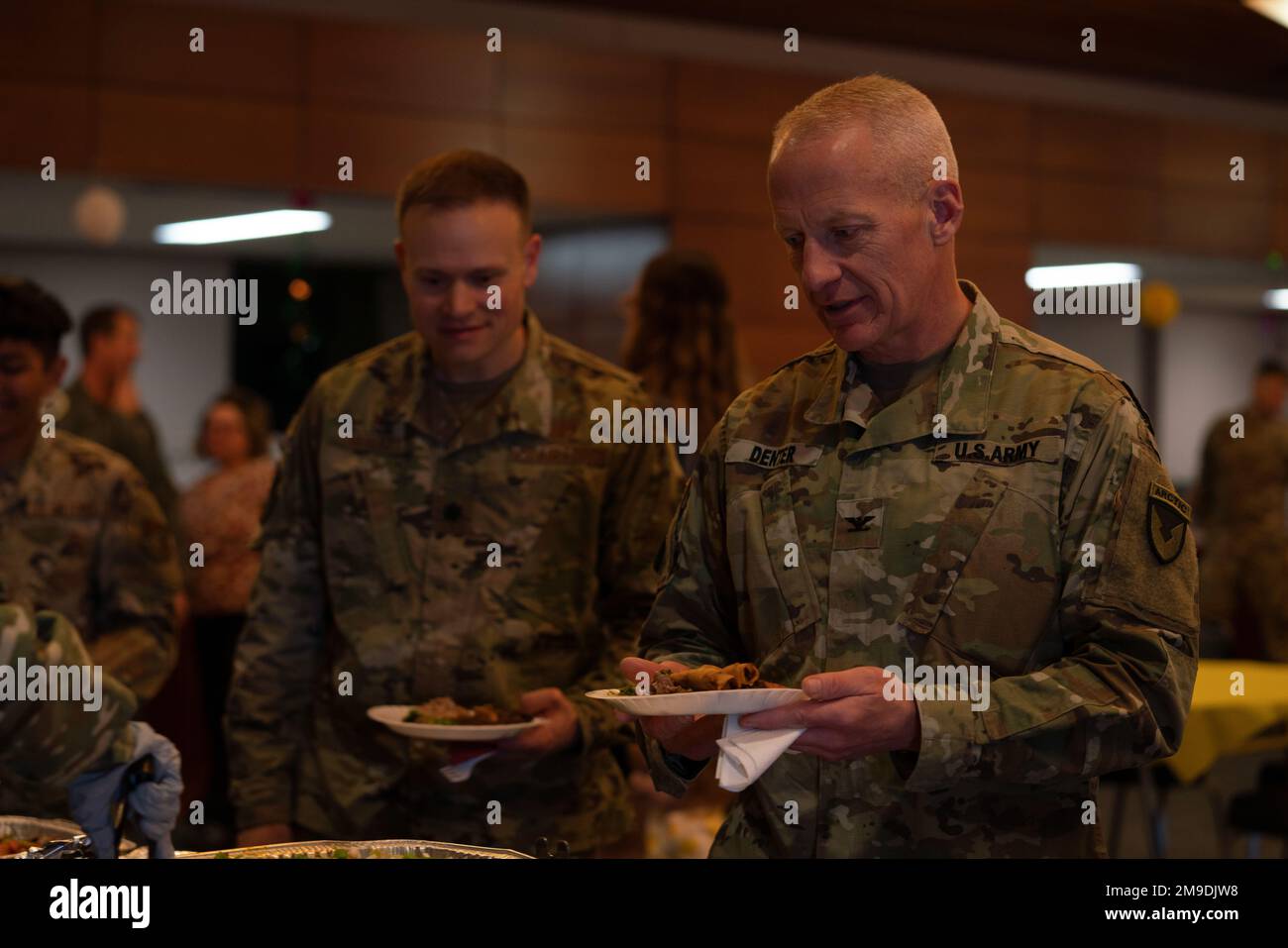 U.S. Army Col. Dean Denter, Joint Base Elmendorf-Richardson and 673d Air Base Wing vice ...