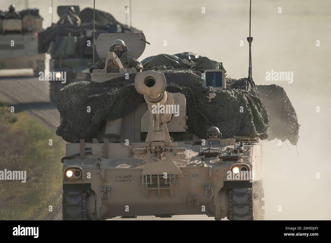 Field artillery support vehicles hi-res stock photography and images ...