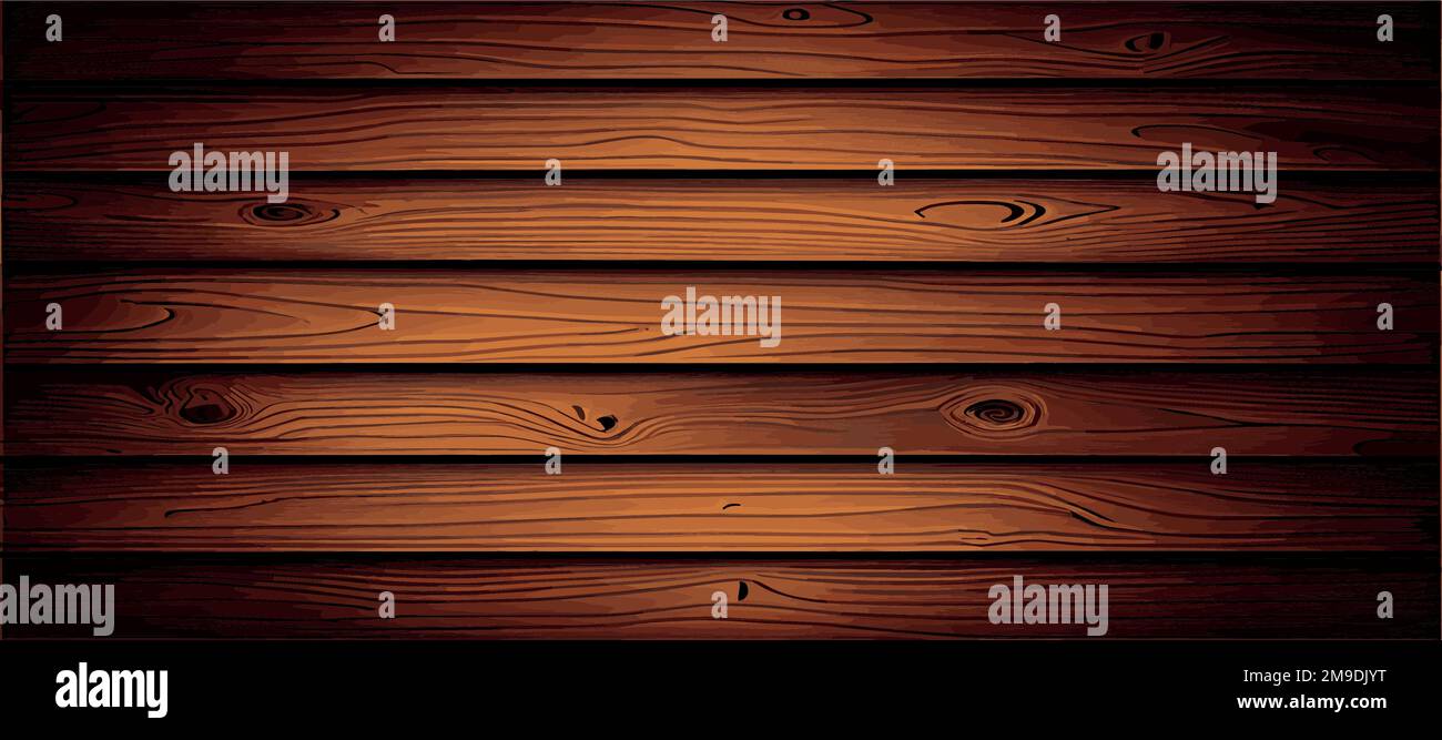 Realistic panoramic wood texture plank background, fiber texture ...