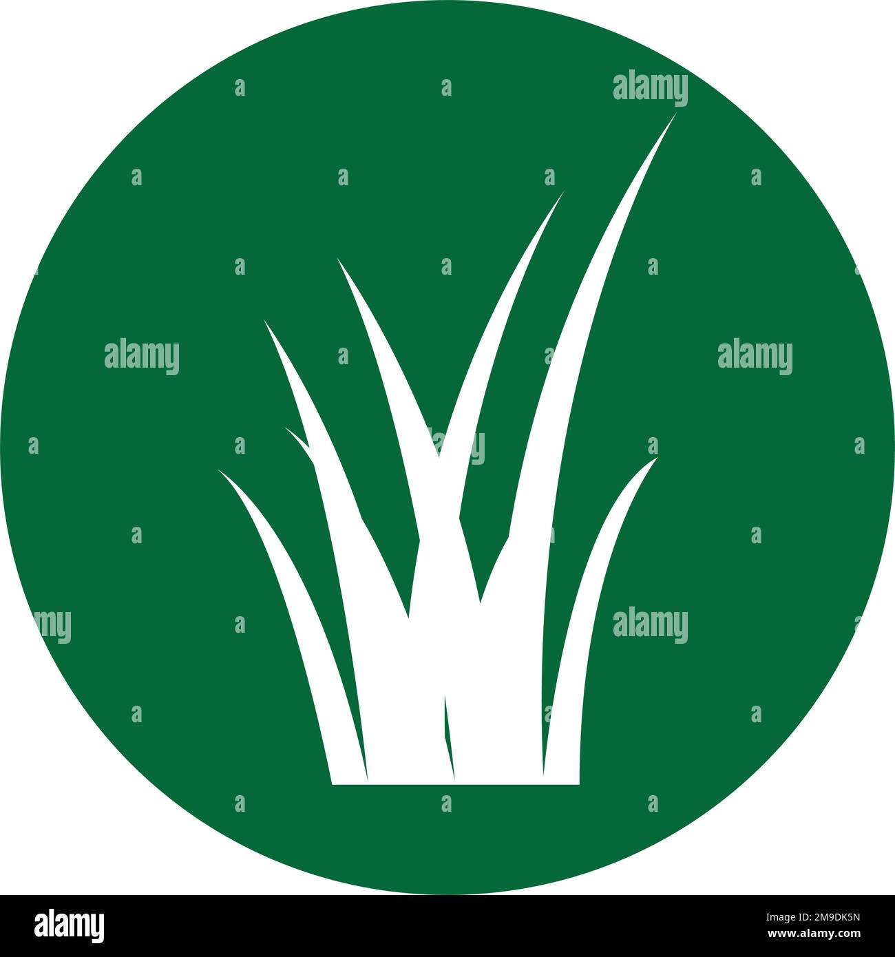 grass logo vector illustration design Stock Vector Image & Art - Alamy