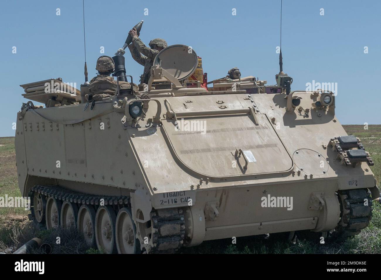 The Idaho Army National Guard’s Mortar Platoon, HHC, 2-116th Combined ...