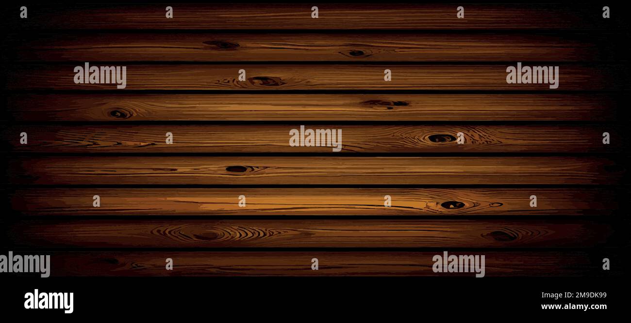 Realistic panoramic wood texture plank background, fiber texture ...