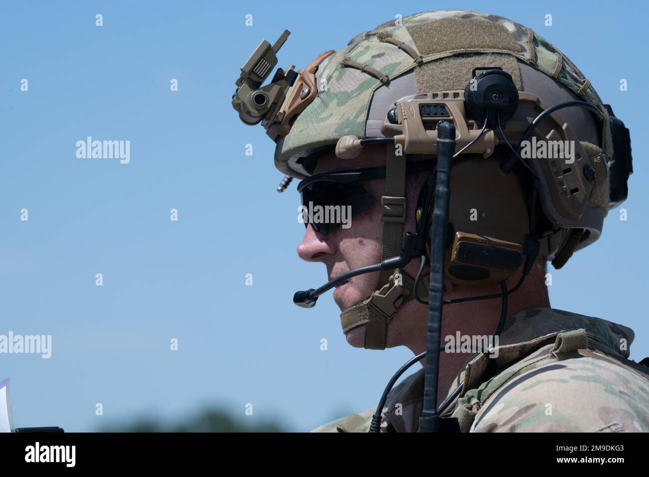 A tactical air control party Airman from the 113th Air Support ...