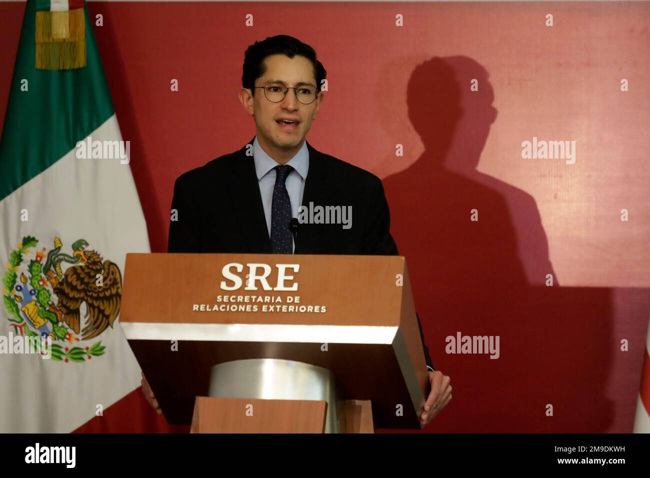 Non Exclusive: January 17, 2023, Mexico City, Mexico: The head of ...