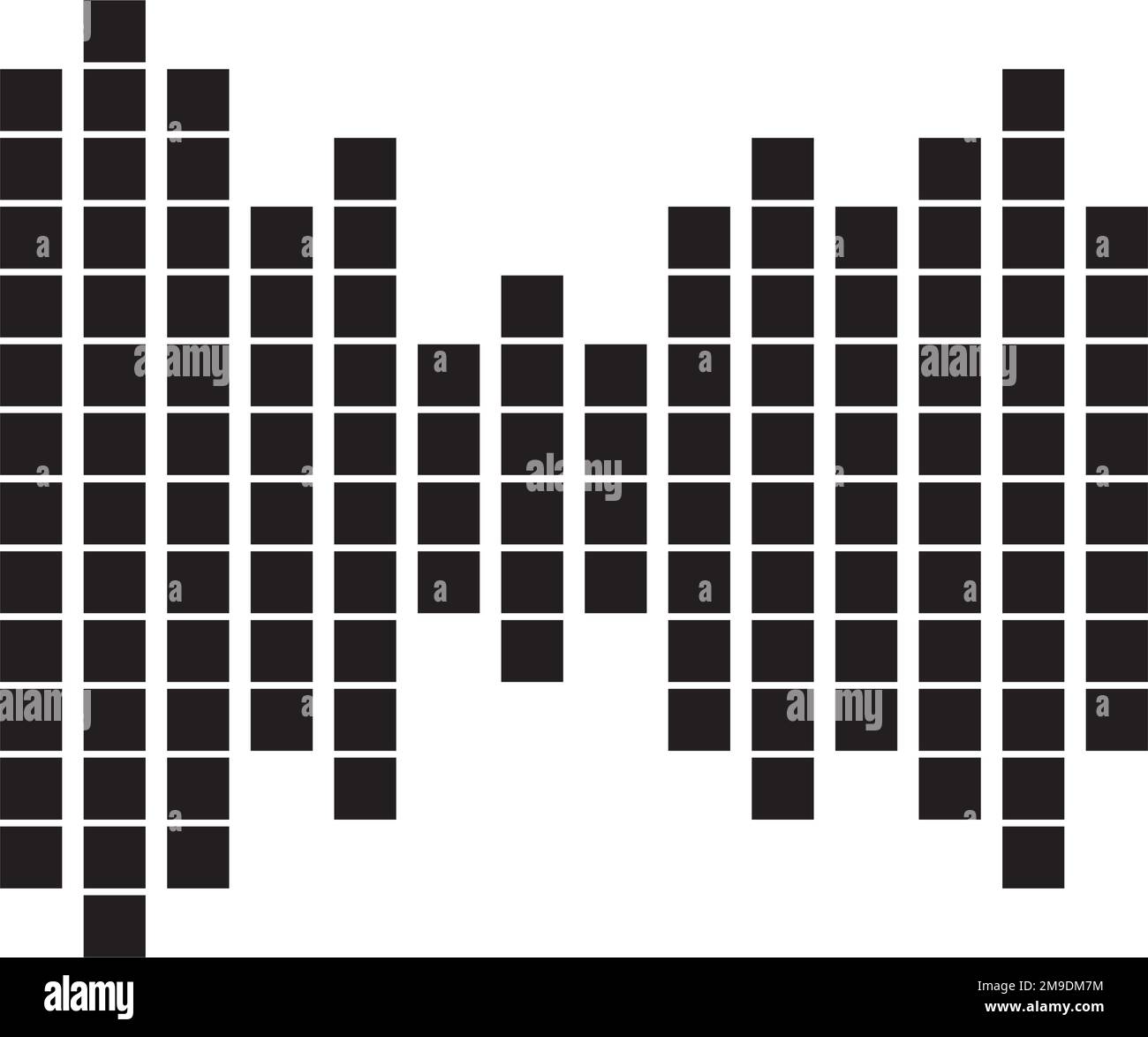 sound wave music logo vector template Stock Vector Image & Art - Alamy