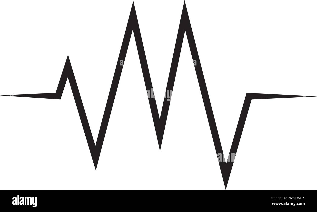sound wave logo vector template Stock Vector Image & Art - Alamy