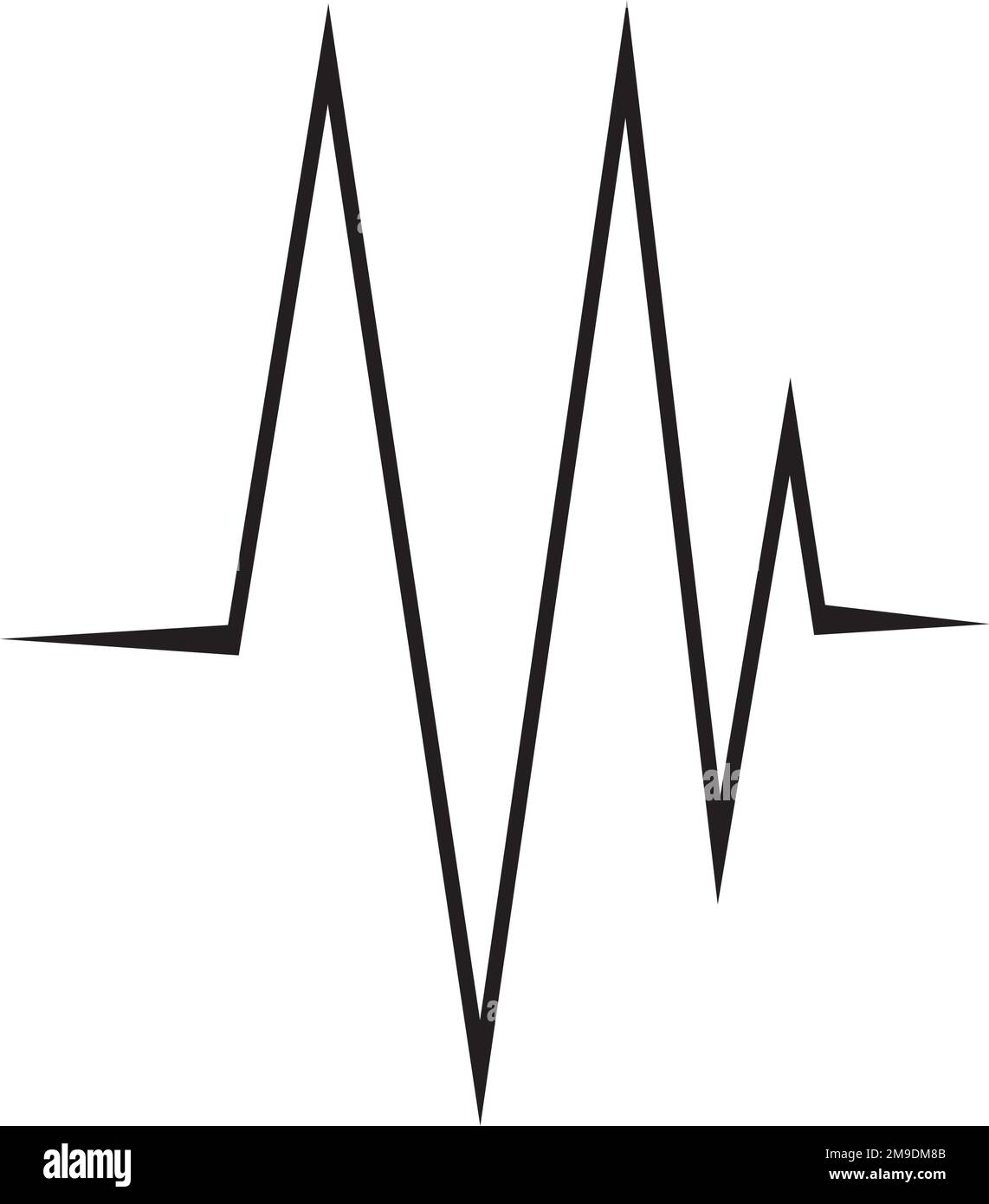 sound wave logo vector template Stock Vector Image & Art - Alamy