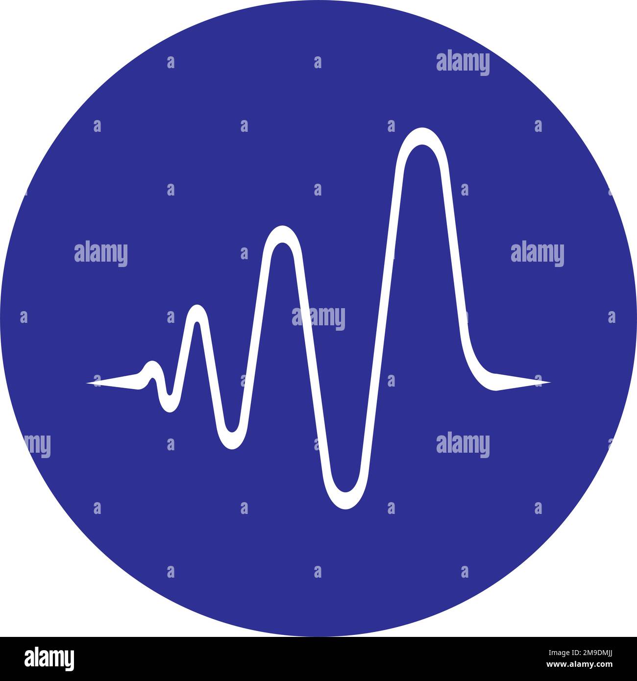 sound wave logo vector template Stock Vector Image & Art - Alamy