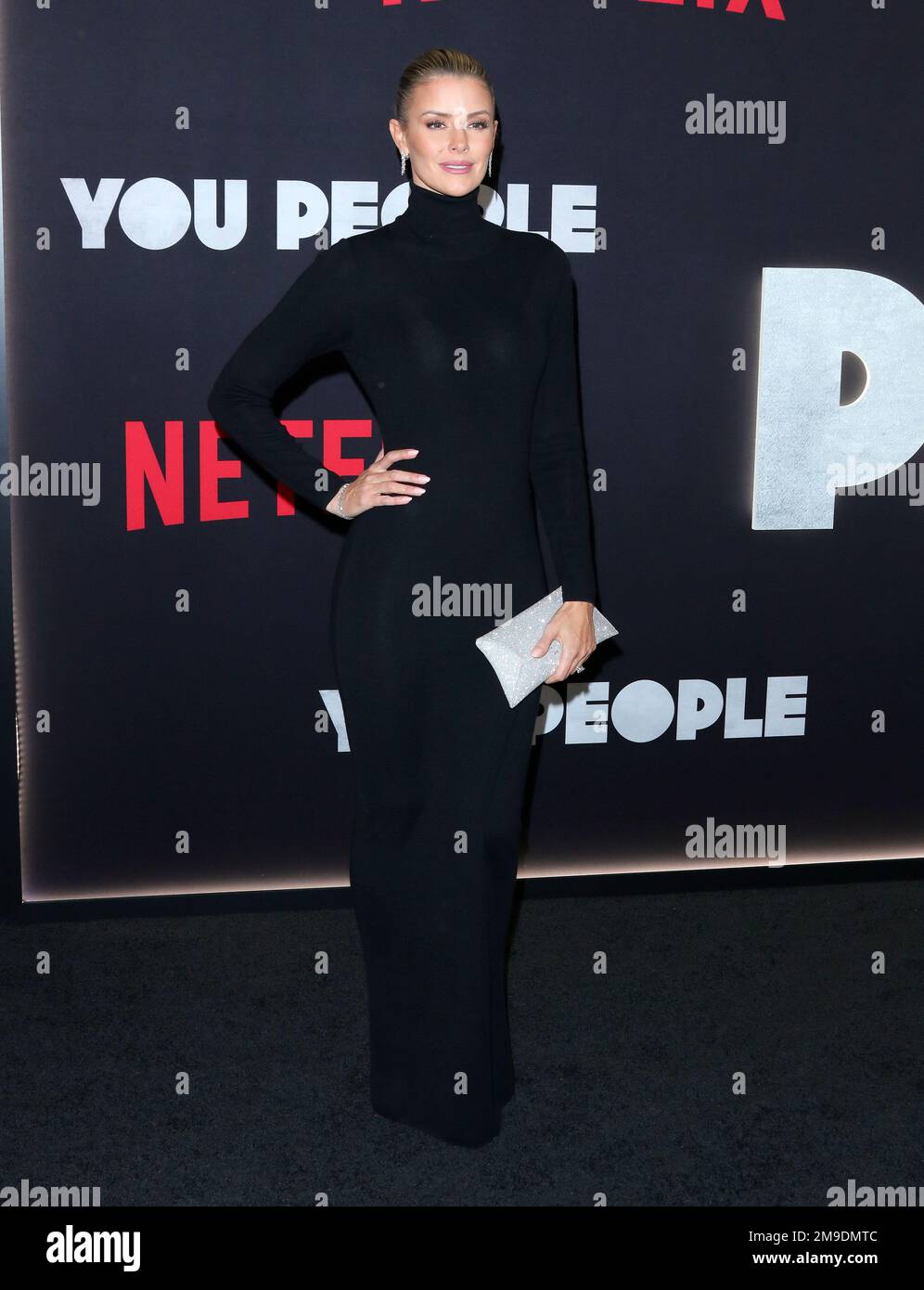 Paige Butcher arrives at YOU PEOPLE Los Angeles Premiere held at The ...