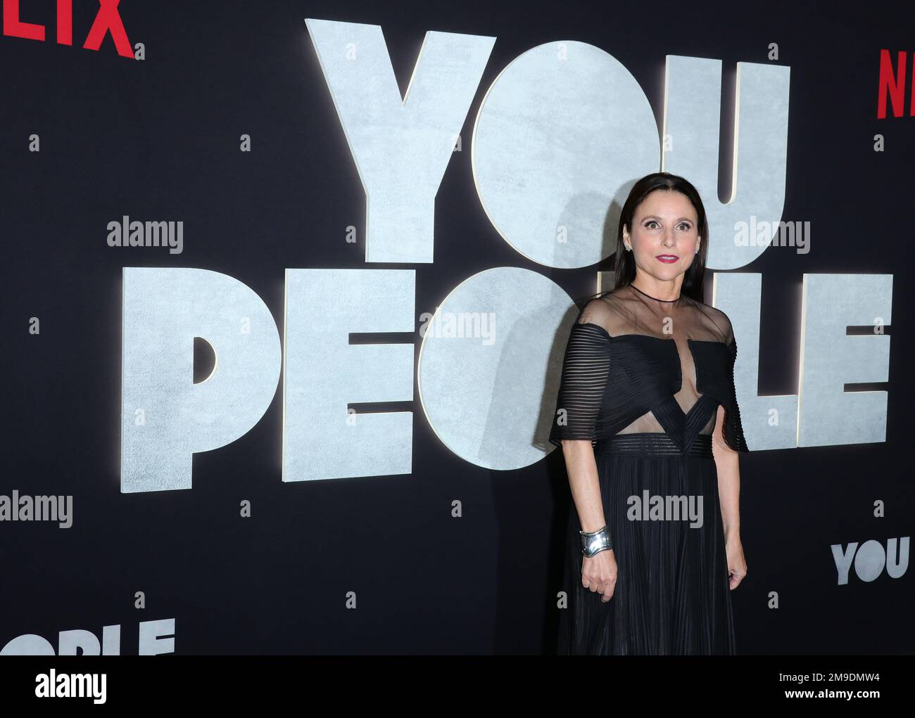 Julia Louis-Dreyfus arrives at YOU PEOPLE Los Angeles Premiere held at ...