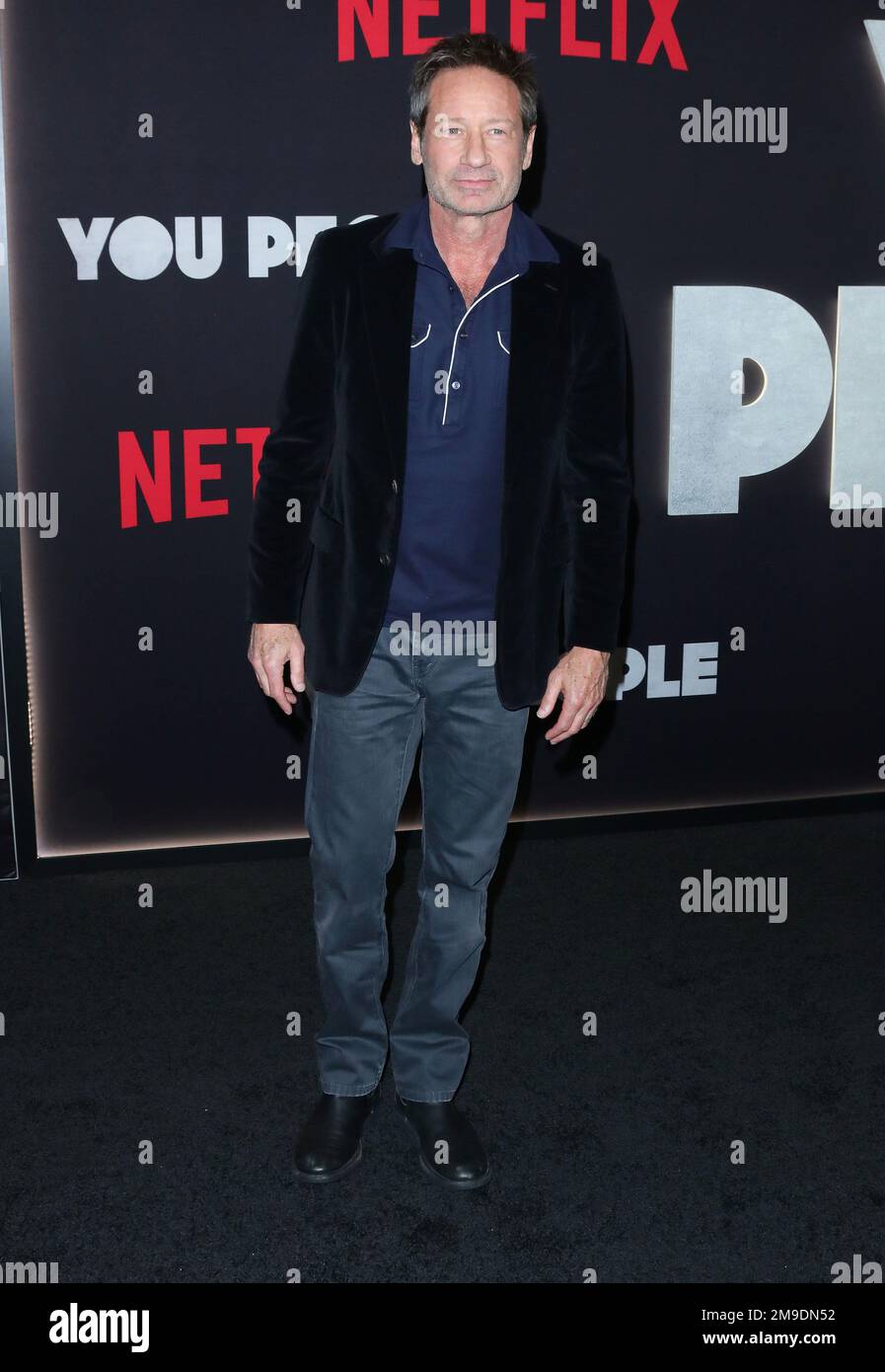 Westwood, USA. 17th Jan, 2023. David Duchovny arrives at YOU PEOPLE Los ...