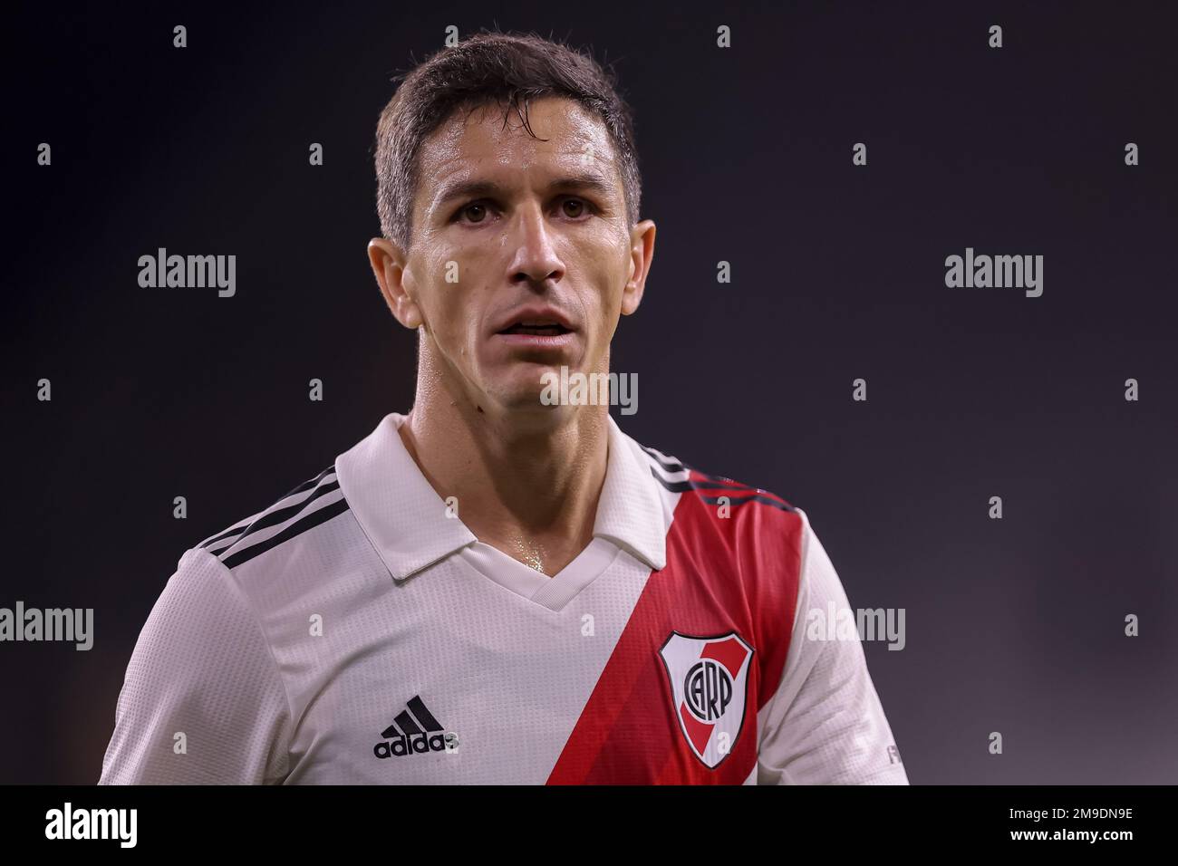 January 17, 2023: River Plate midfielder IGNACIO FERNANDEZ (10) during ...