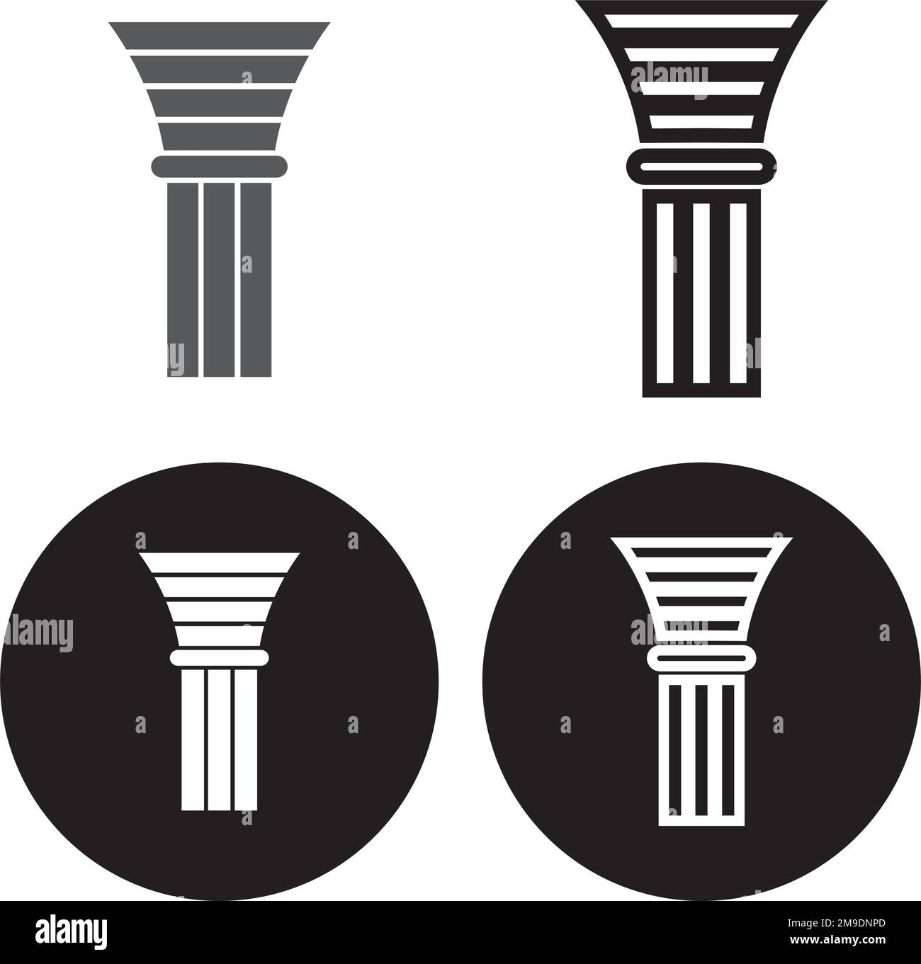 Vector pillar hi-res stock photography and images - Alamy