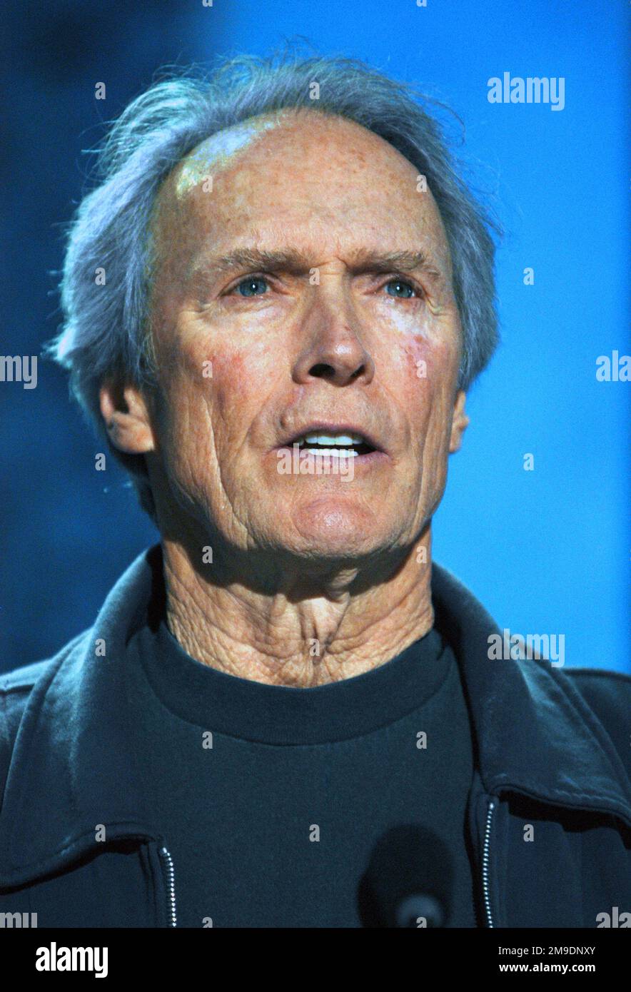 Clint Eastwood at rehearsals for the 12th Annual Screen Actors Guild ...