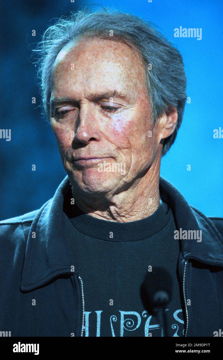 Clint Eastwood at rehearsals for the 12th Annual Screen Actors Guild ...