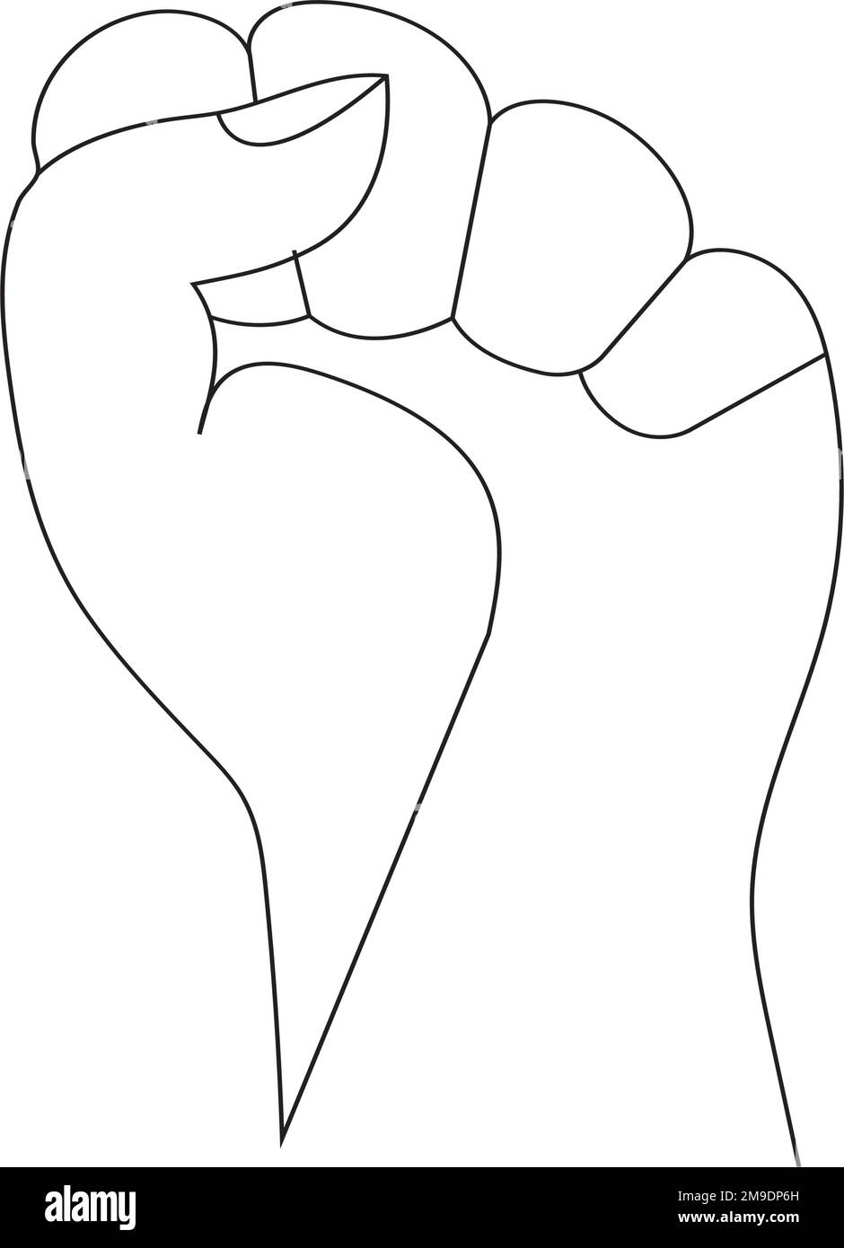 fist hand logo vector template Stock Vector Image & Art - Alamy