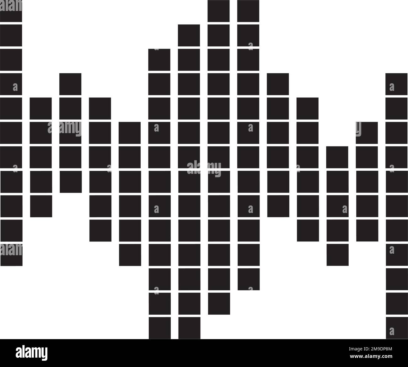 sound wave music logo vector template Stock Vector Image & Art - Alamy