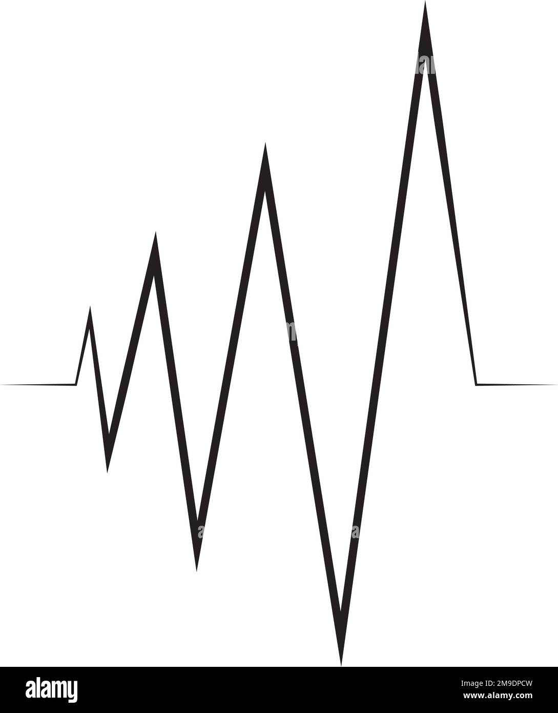 sound wave logo vector template Stock Vector Image & Art - Alamy