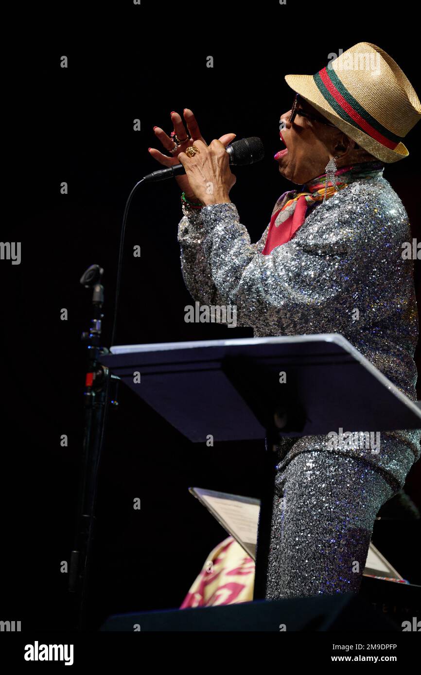 Monterey Jazz Festival On Tour with Dee Dee Bridgewater Stock Photo - Alamy
