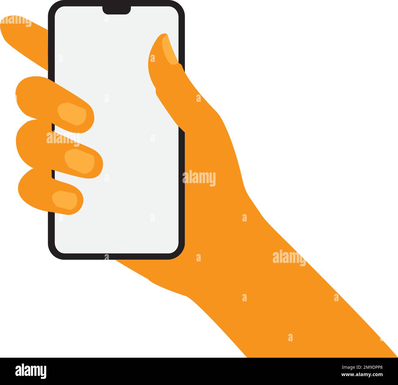 hand phone logo vektor illustration design Stock Vector Image & Art - Alamy