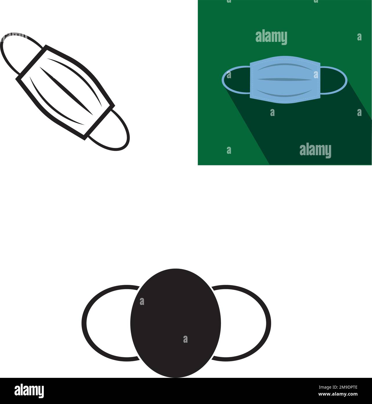 mask logo vector illustration design Stock Vector Image & Art - Alamy