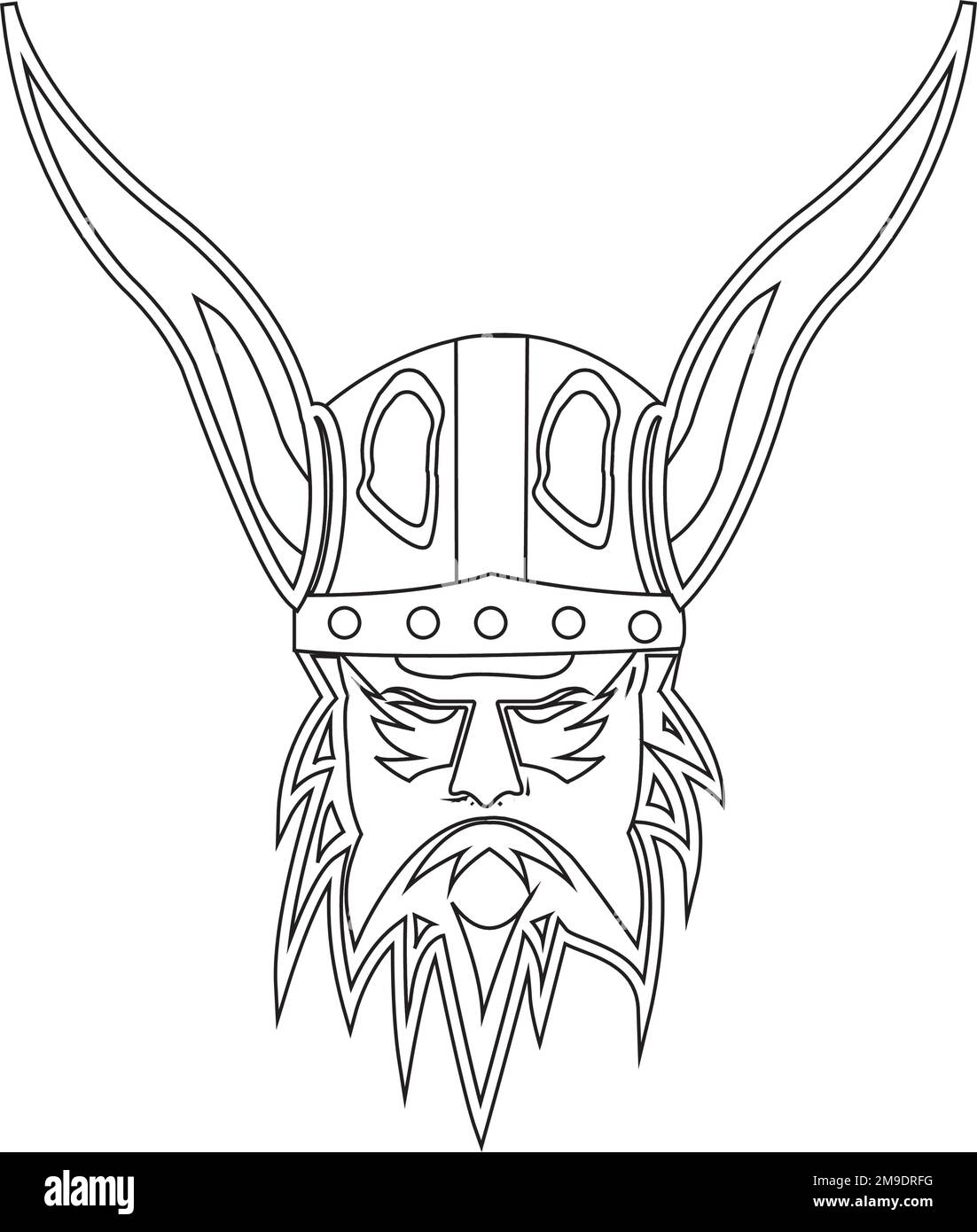 vikings logo vector design template Stock Vector Image & Art - Alamy