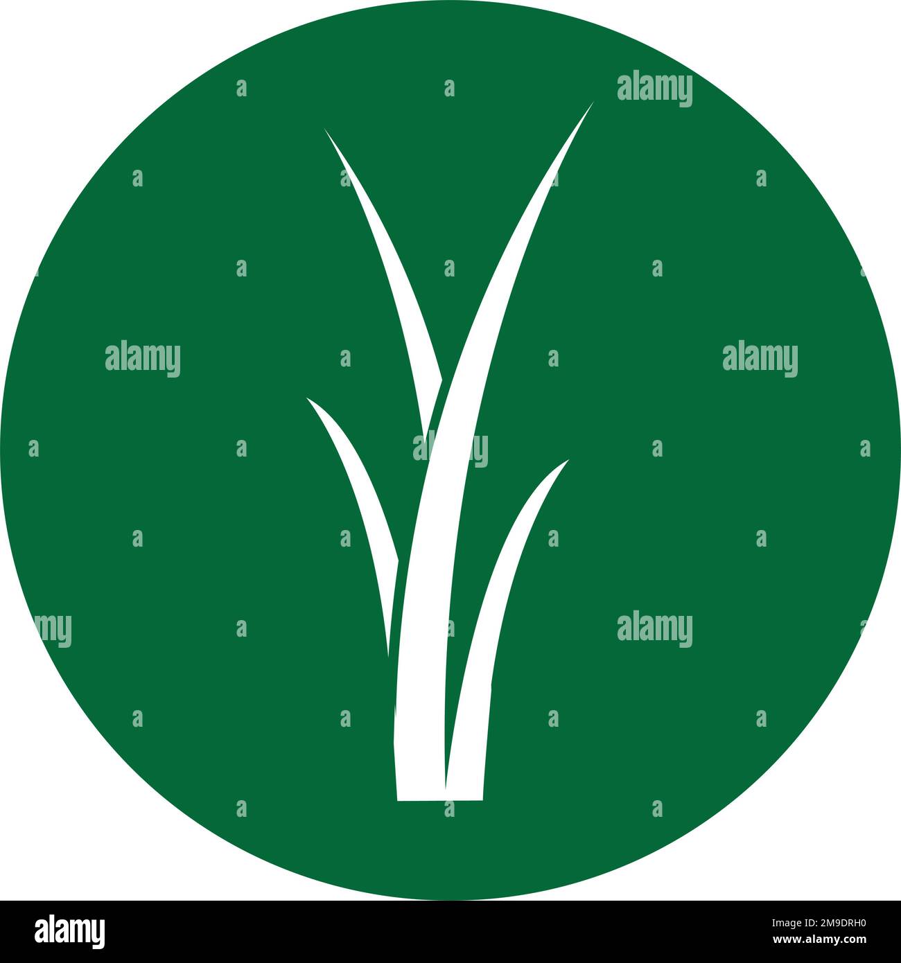 grass logo vector illustration design Stock Vector Image & Art - Alamy