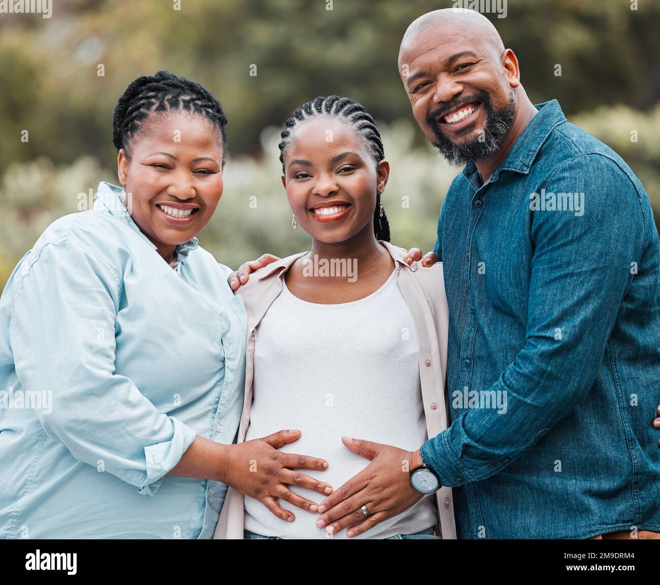 Bringing true joy into the world. a mother and father celebrating their ...