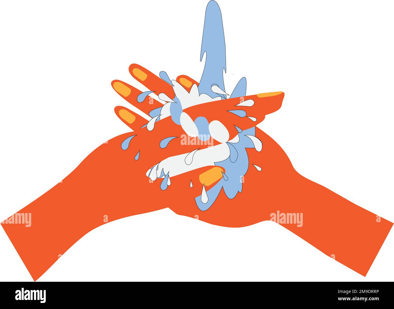 wash hand logo vektor template Stock Vector Image & Art - Alamy