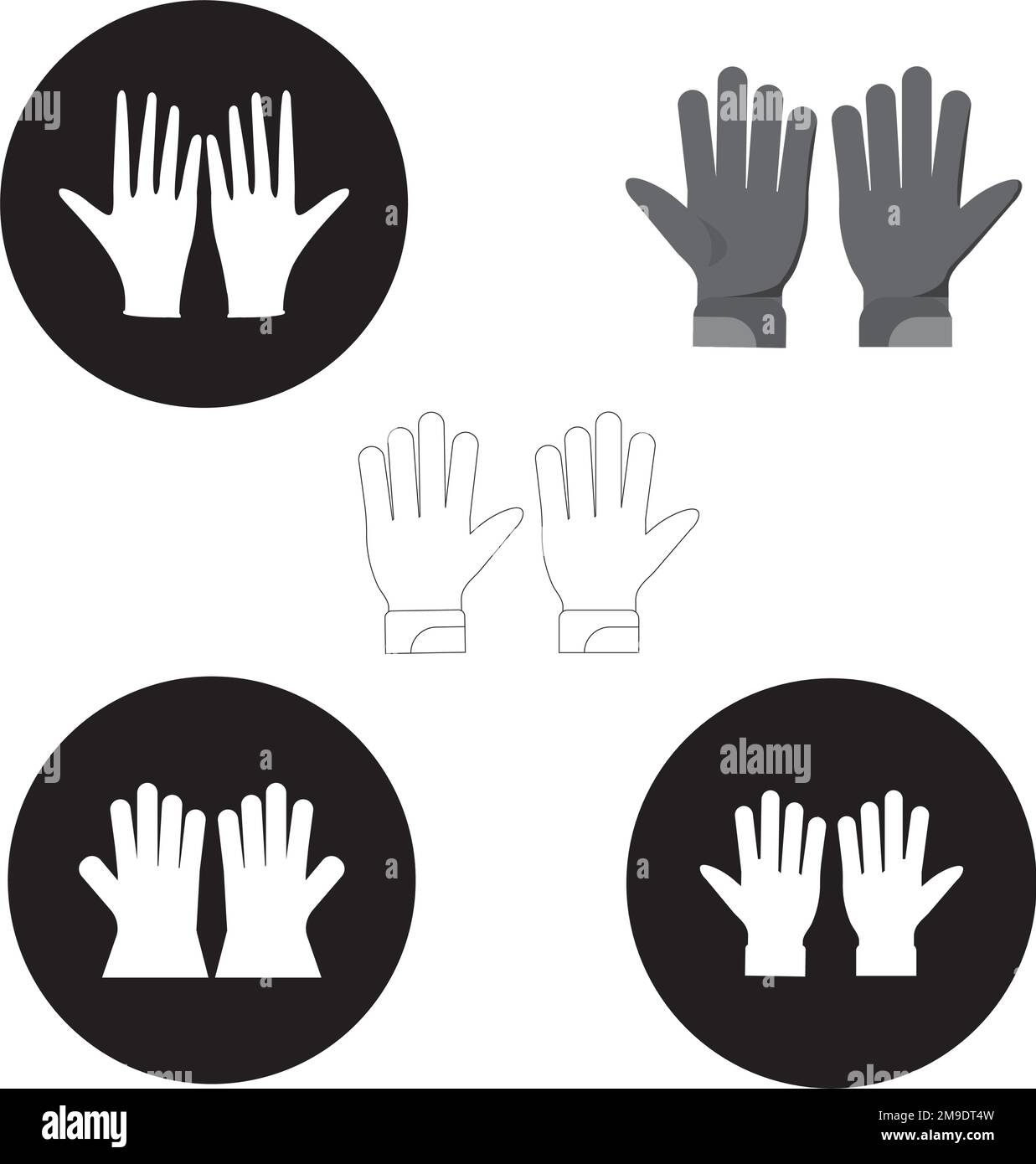 glove logo vector illustration design Stock Vector Image & Art - Alamy