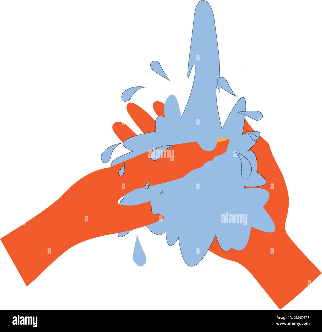 wash hand logo vektor template Stock Vector Image & Art - Alamy