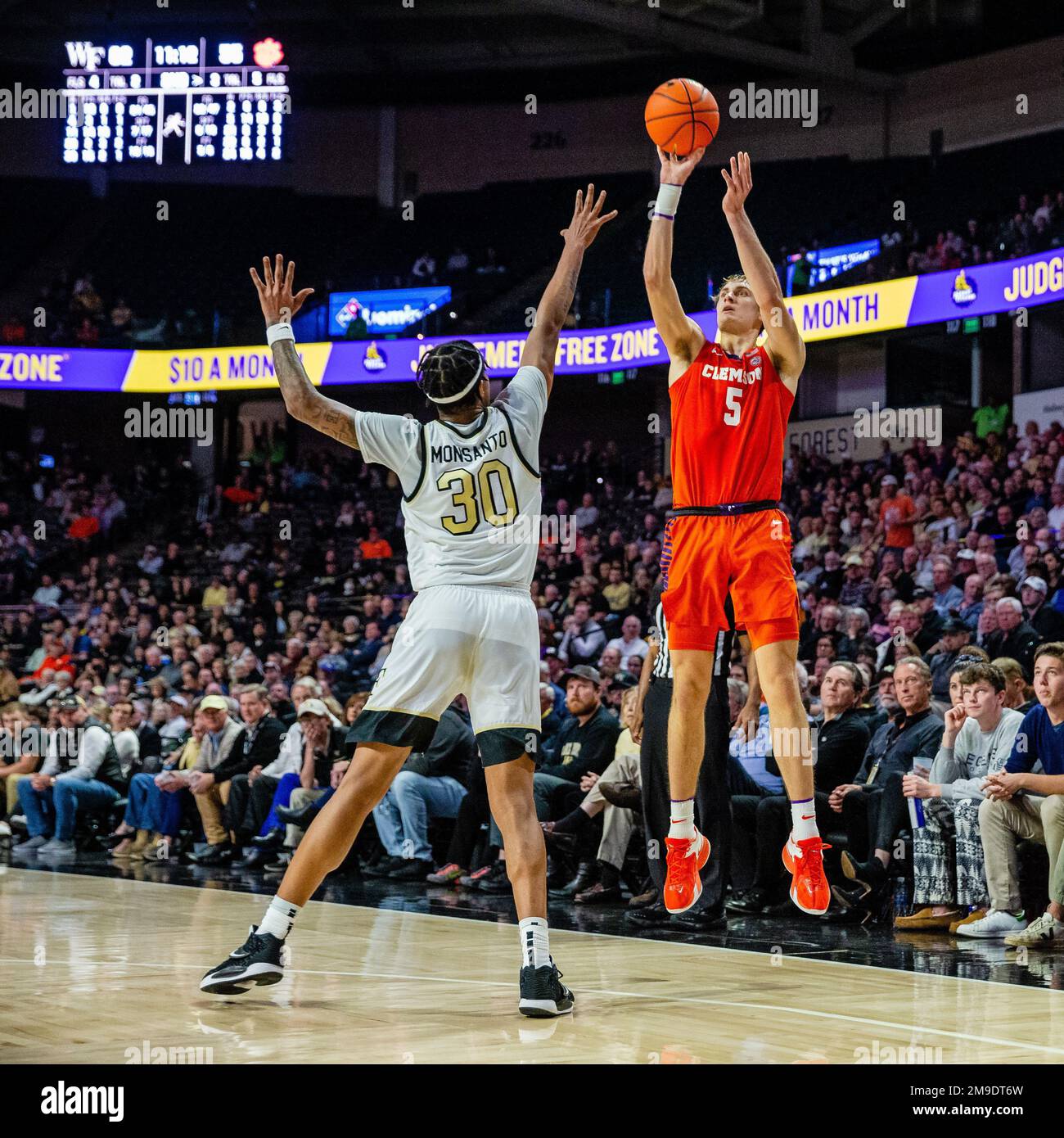 January 17, 2023: during the second half of the ACC Basketball matchup ...