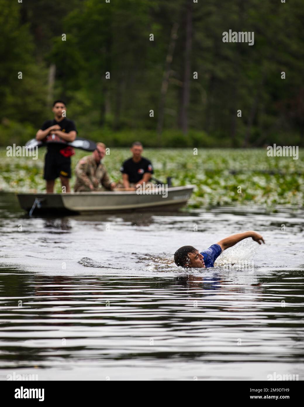 U.S. Air Force Senior Airman Jake Buck, assigned to 4th Combat Camera ...
