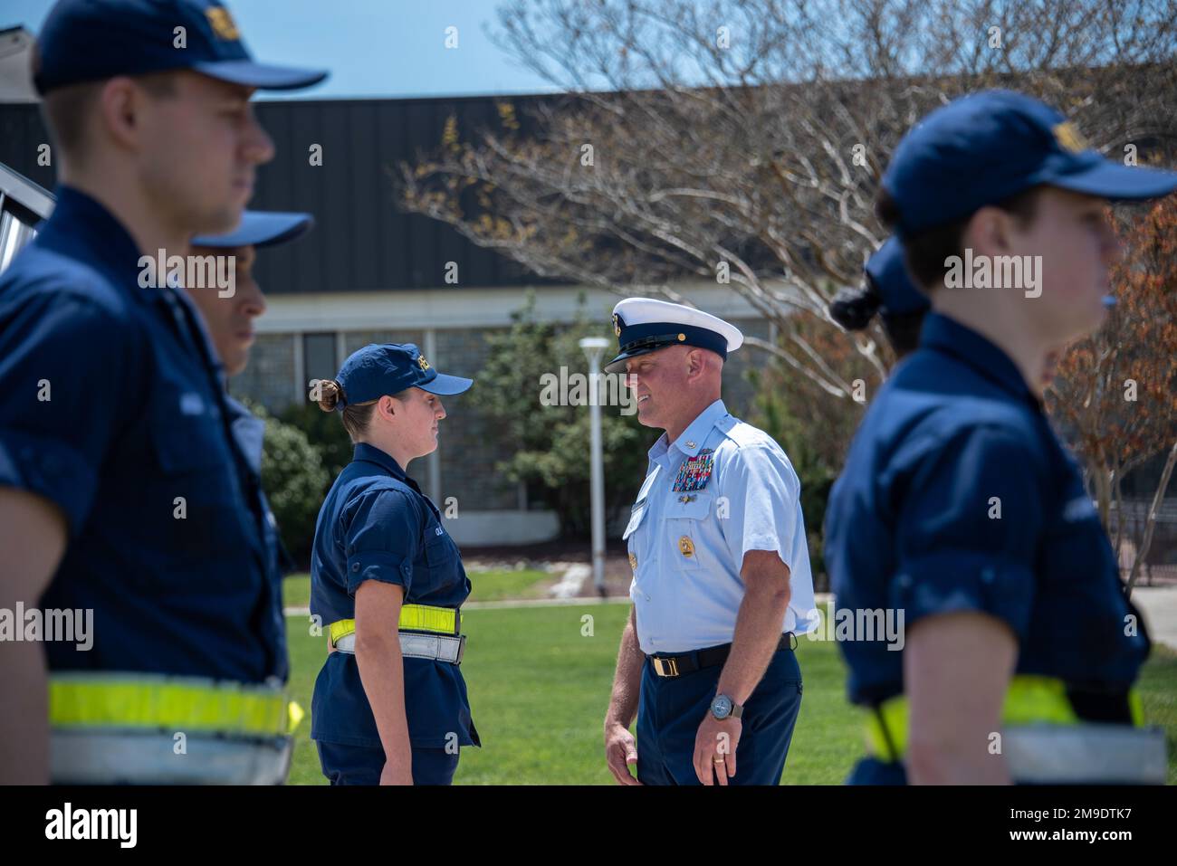 Master Chief Petty Officer of the Coast Guard Jason M. Vanderhaden of ...