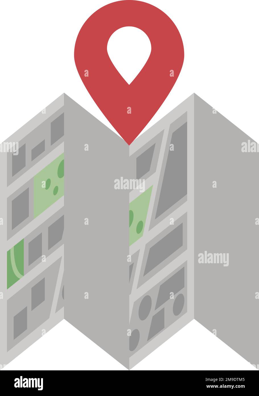 pin location in map Stock Vector Image & Art - Alamy