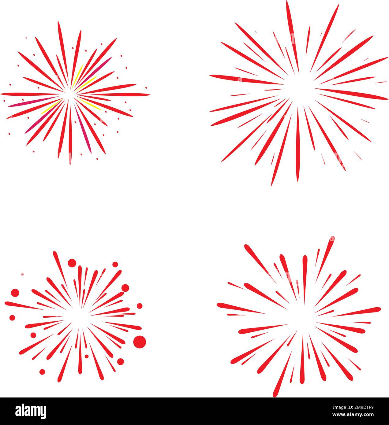 fireworks logo vector illustration design Stock Vector Image & Art - Alamy
