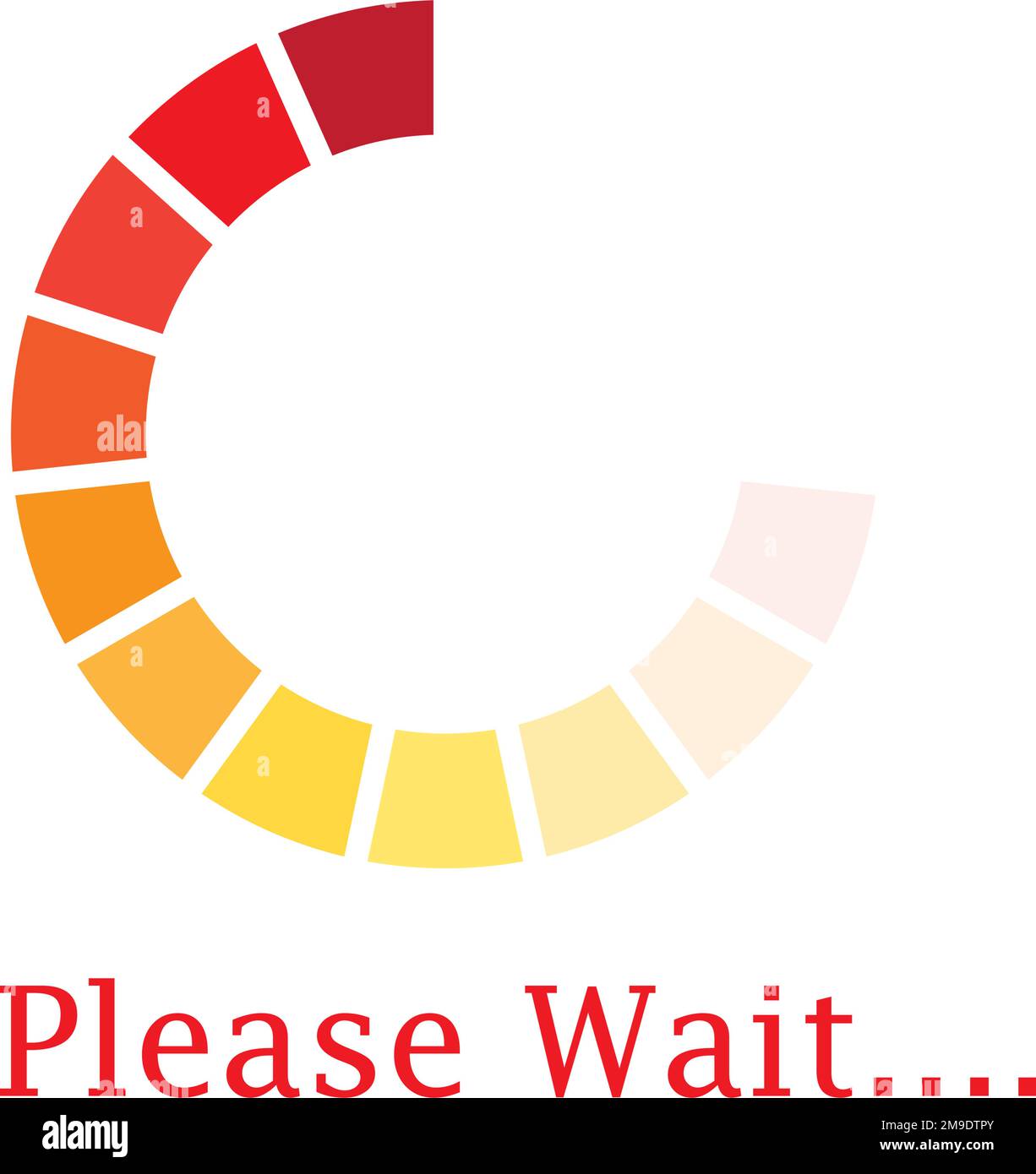 loading logo vector illustration design Stock Vector Image & Art - Alamy