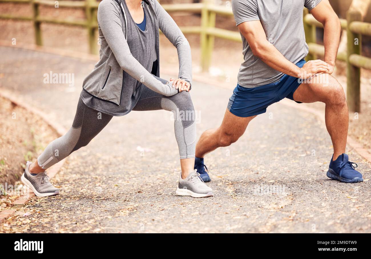 Push through with the power of teamwork. an unrecognisable couple ...