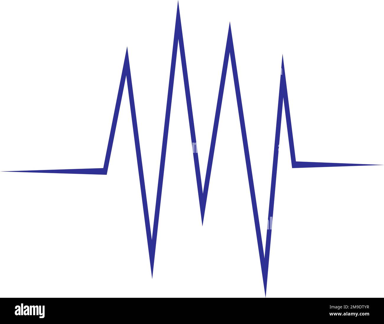 sound wave logo vector template Stock Vector Image & Art - Alamy