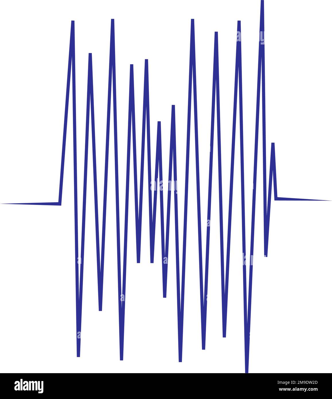 sound wave logo vector template Stock Vector Image & Art - Alamy